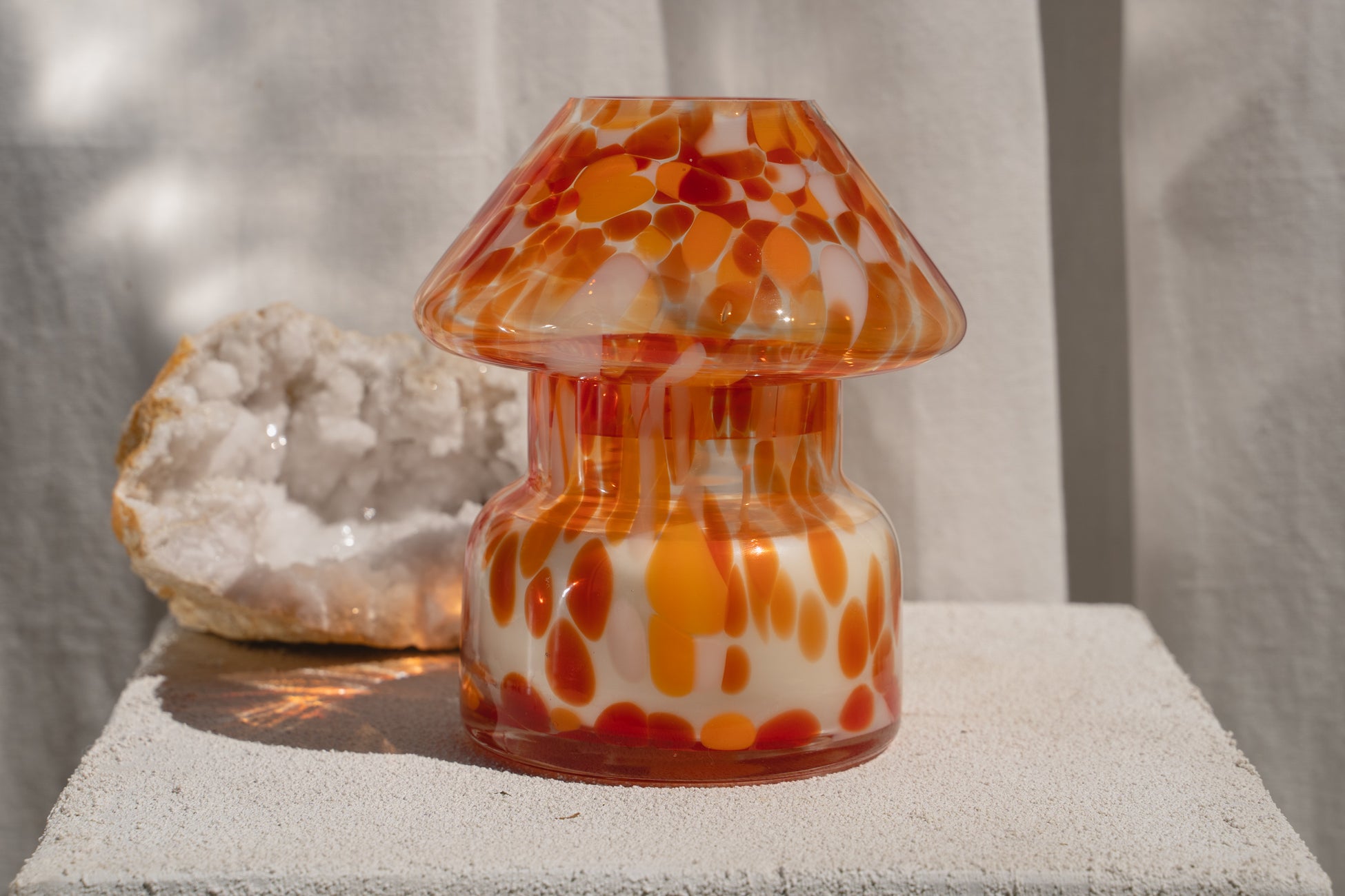 Sustainable Candle Lamp - Retro | Blossom & Sky – Blossom and Sky